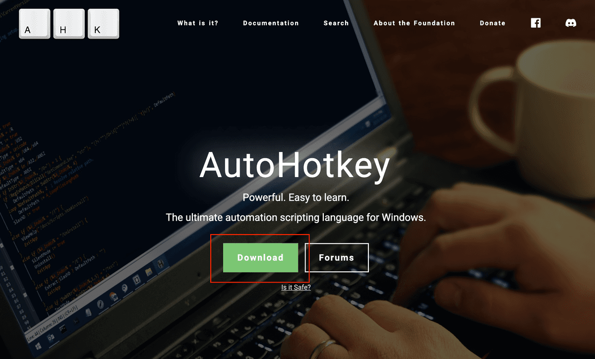 ⌨️ Windows11でAutoHotKeyを使ってショートカットキーをスクリプトから実行する