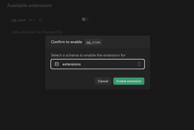🗓️ Supabaseでpg_cronを使ってスケジュール実行する
