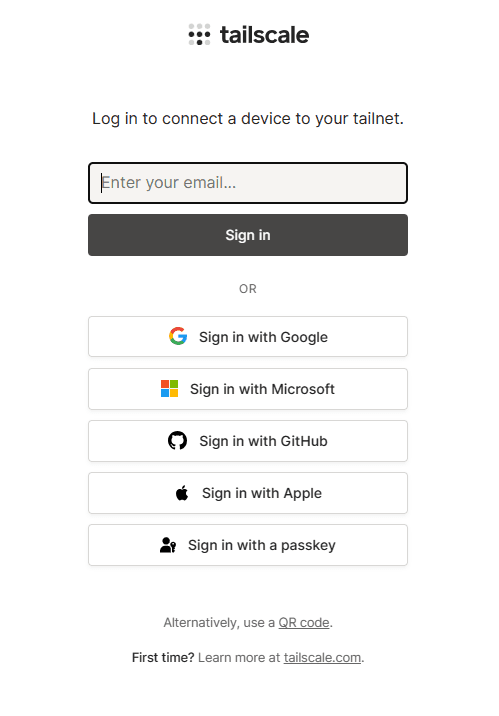 🌏 Windows11でTailscaleを使用する