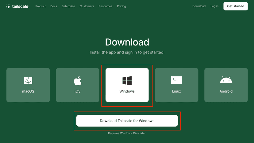 🌏 Windows11でTailscaleを使用する