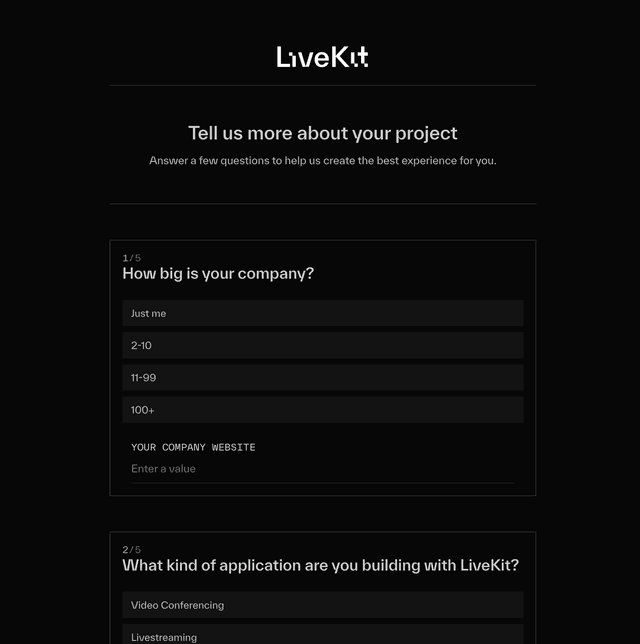 🎤 LiveKitのアカウント作成とNext.jsのサンプルアプリを動かす