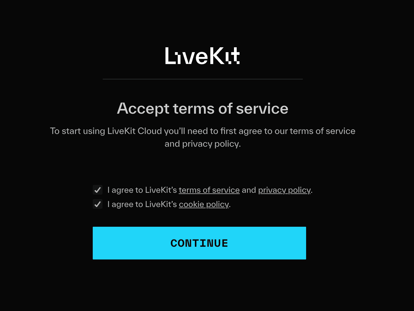🎤 LiveKitのアカウント作成とNext.jsのサンプルアプリを動かす