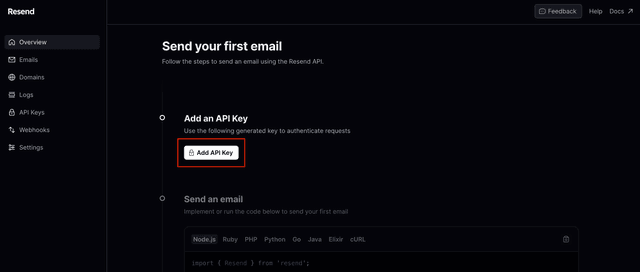 ️ メール配信サービスのResendを試す