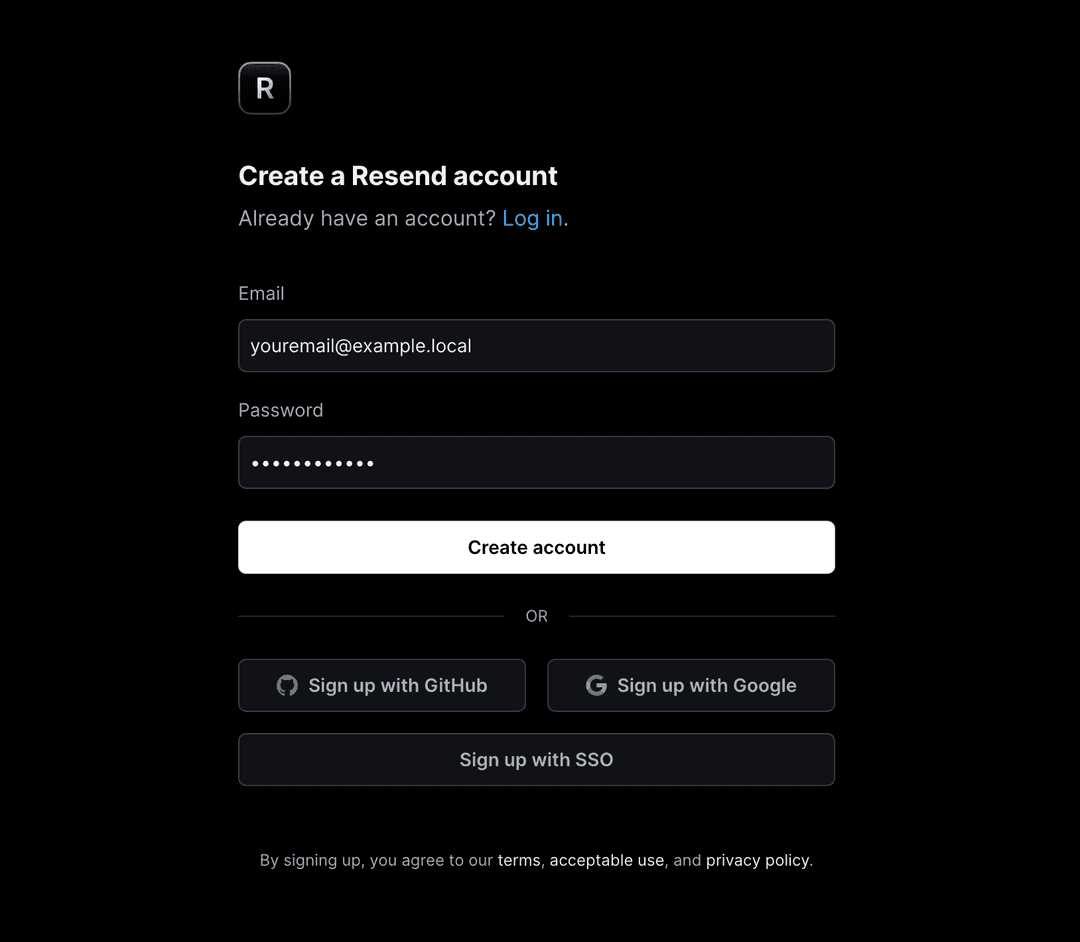 ️ メール配信サービスのResendを試す