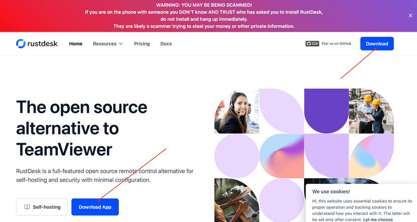 🖥️ TeamViewerの代わりにRustDeskを使用してリモートデスクトップ接続する