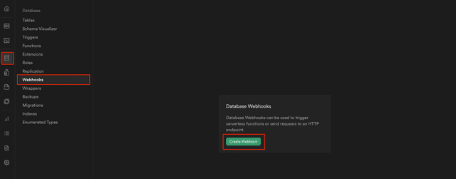 ⛳️ Supabase のWebhookを使ってデータ追加時にSupabase Edge Functionを実行する